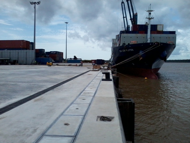 Inauguration officielle du quai n°2 « Grand Port Maritime de Guyane